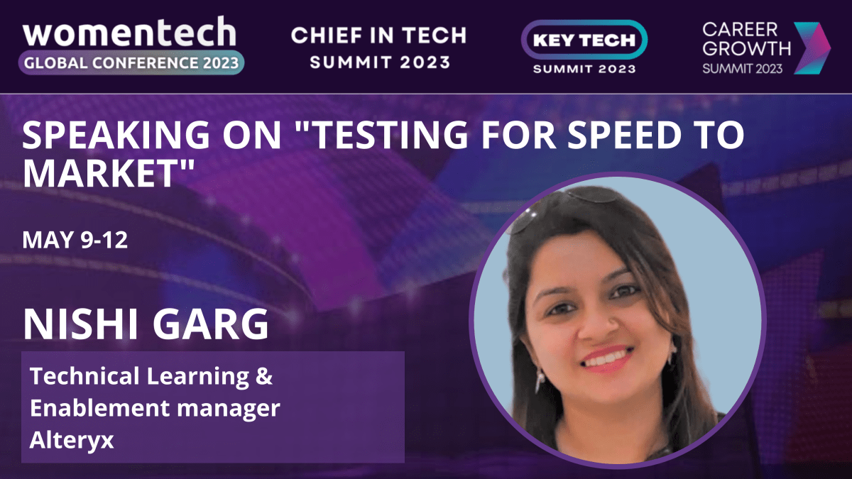 I am speaking at WomenTech Global Conference 2023 – testwithnishi